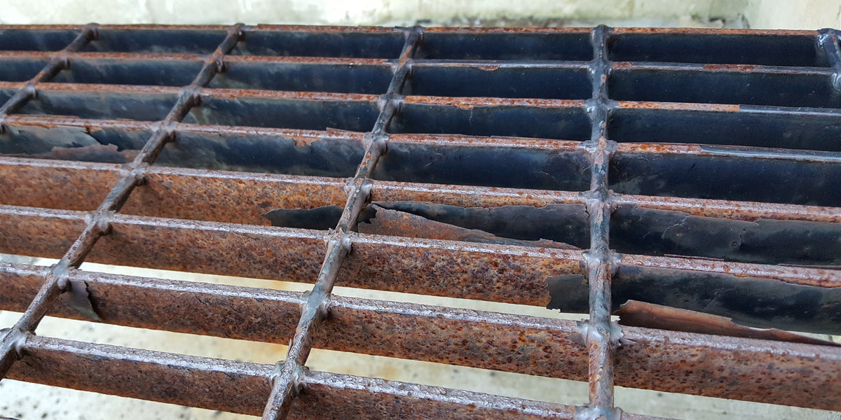 Paint Failure on Metal Steps — The Rust Store