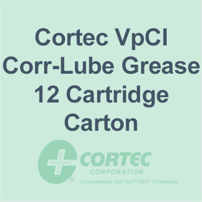 Cortec VpCI Corr-Lube Grease 12 Cartridge Carton — The Rust Store