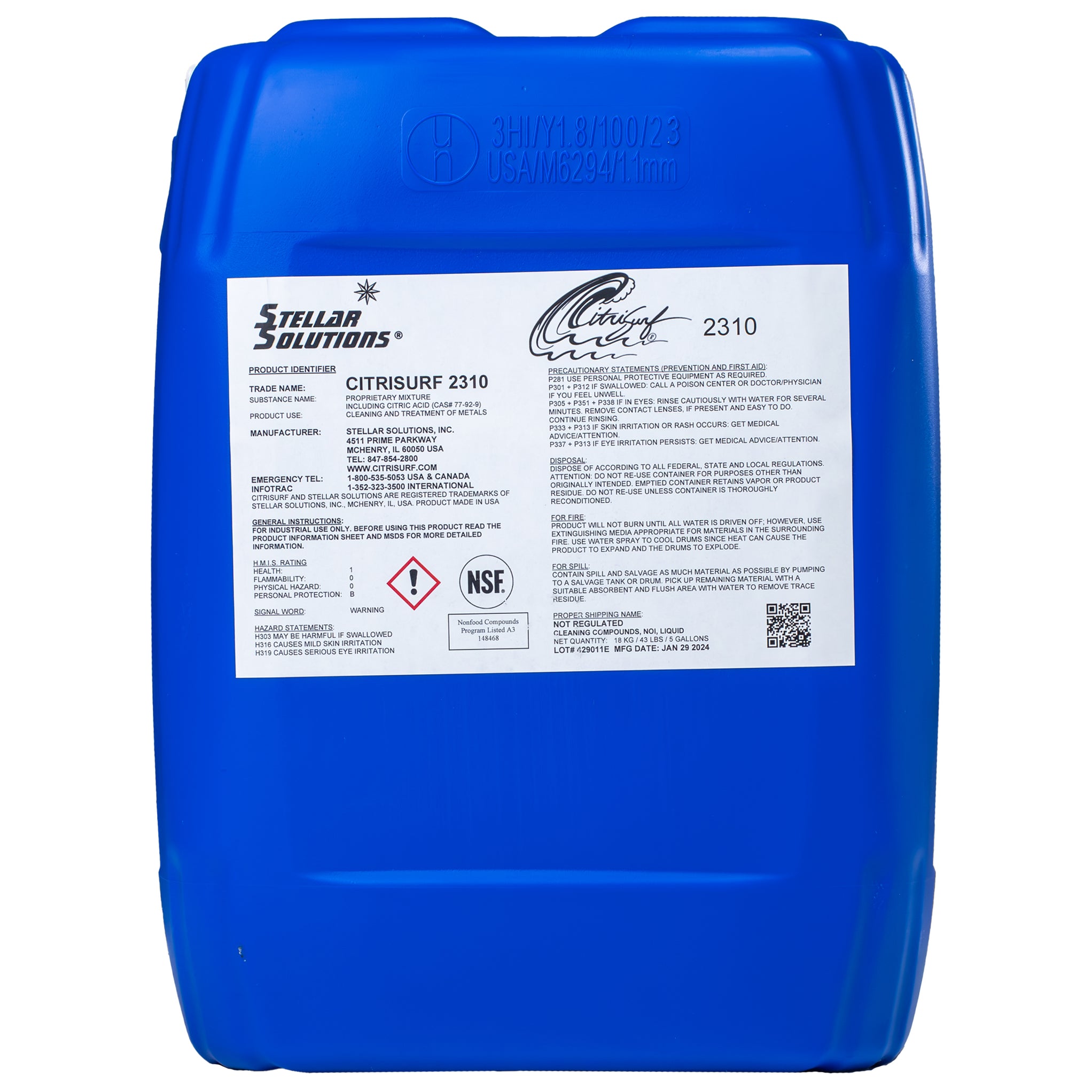 CitriSurf 2310 - 5 Gallon — The Rust Store