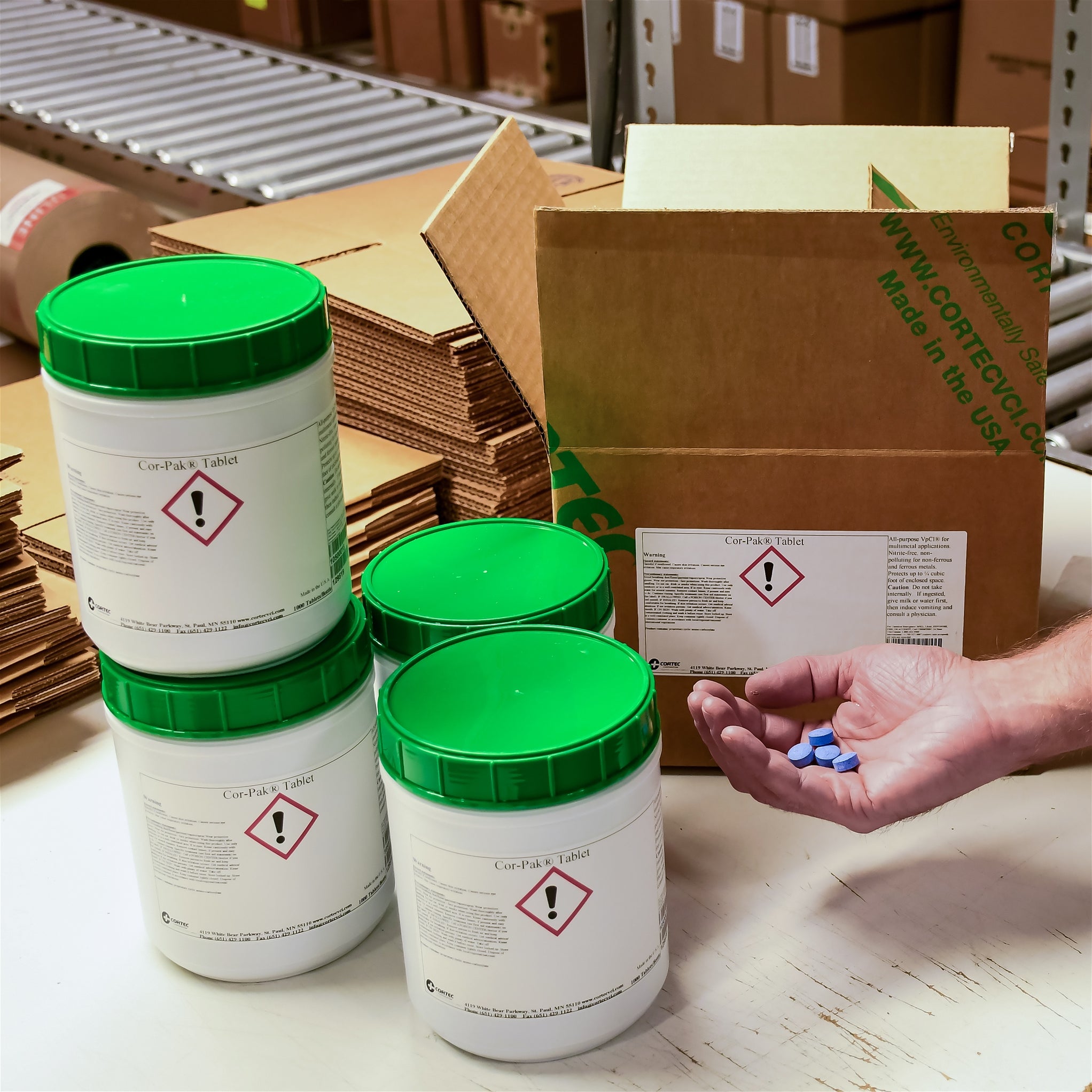 Cortec Cor-Pak Tablets — The Rust Store