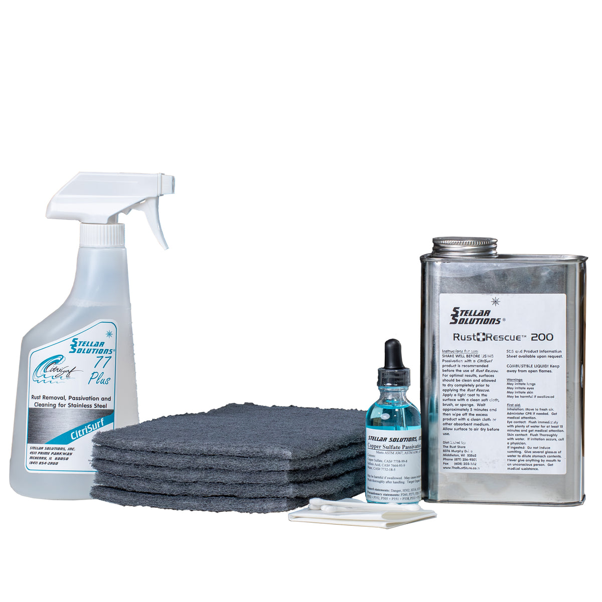Stainless Steel Rust Kit - Liquid - Small — The Rust Store